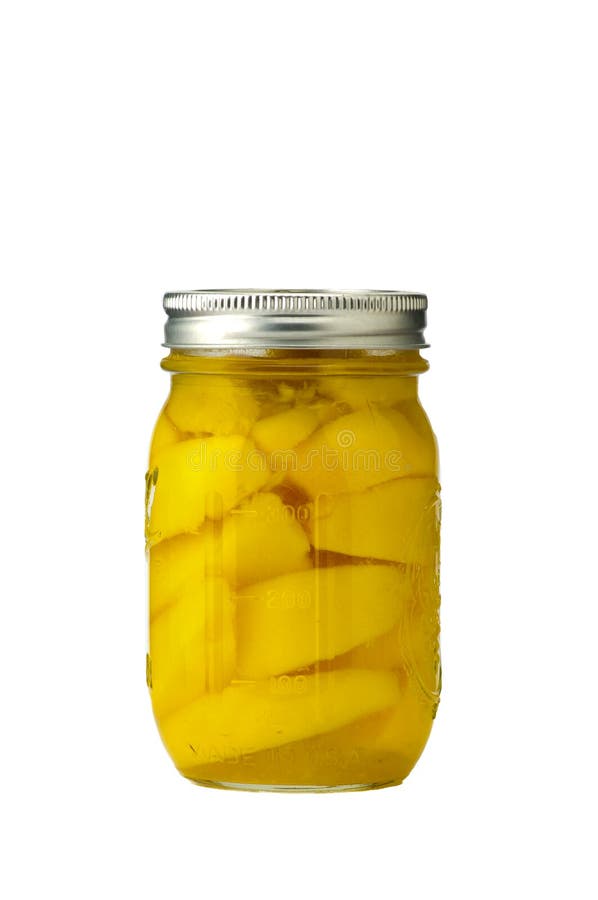Preserved Peaches stock image. Image of canning, homemade - 75929705