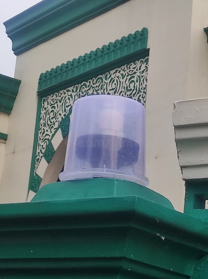 A Jar-protected Street Light Stock Photo - Image of protected, light ...