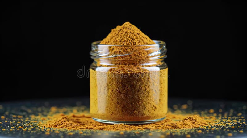 Canned Powdered Ingredients Close Up, Generative AI Stock Video - Video ...