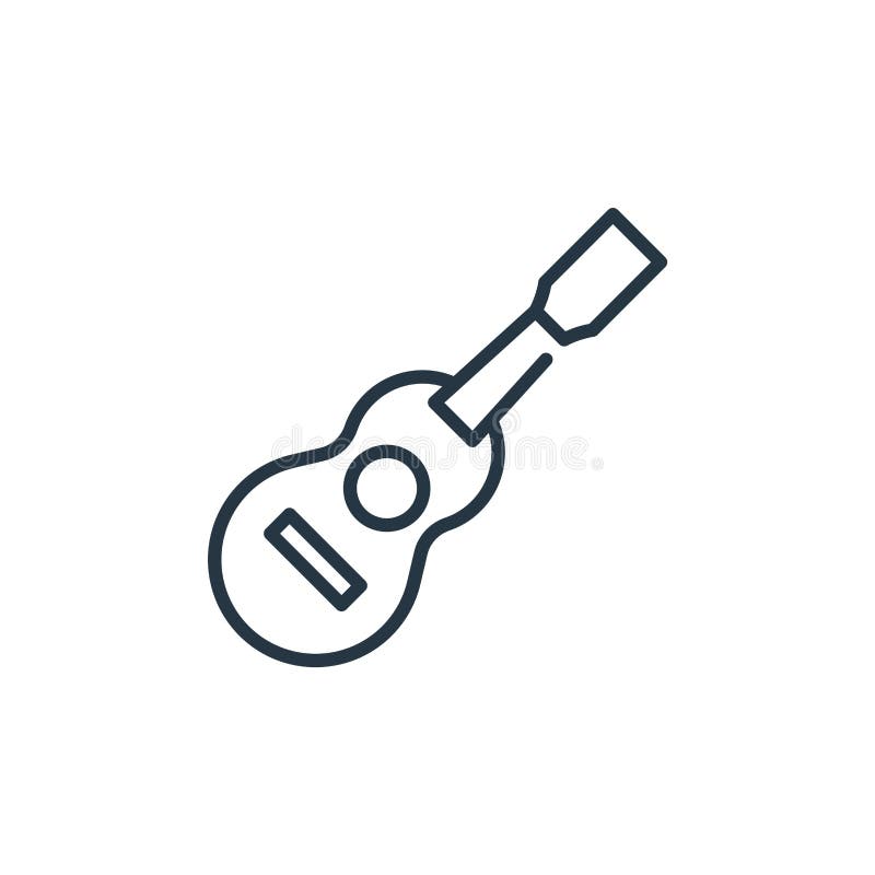 Jarana Icon Vector from Cinco De Mayo Concept. Thin Line Illustration ...