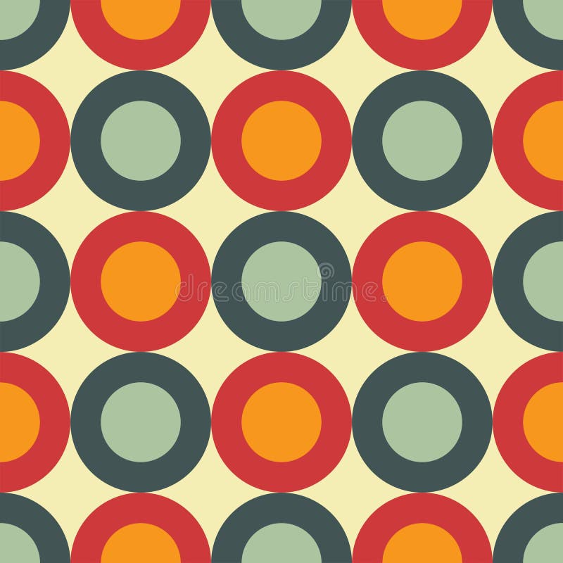 Naadloos Die Patroon Met Het Herhalen Van Geometrische Tegels Met ...