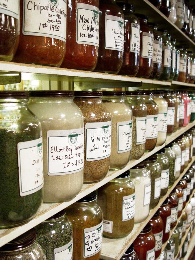 Kitchen storage jars stock photo. Image of jars, preserved - 20457224