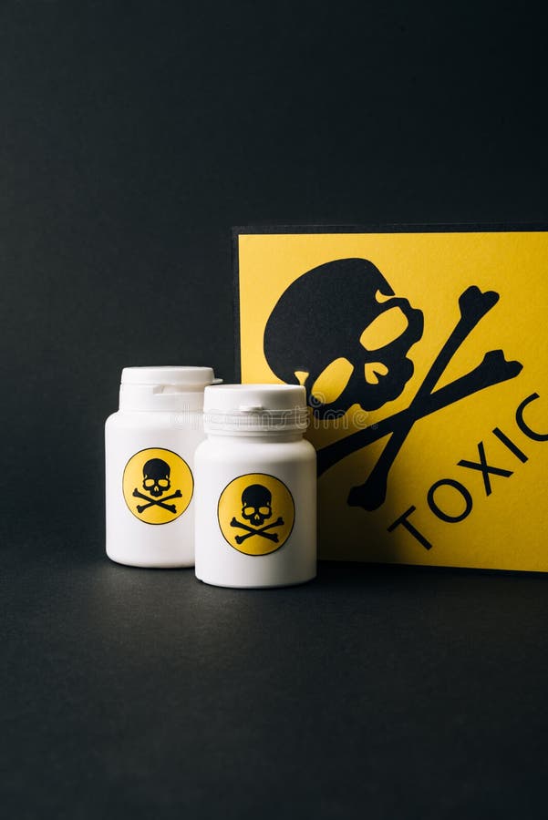 Toxic Sign & Spill stock image. Image of waste, sign - 10026865