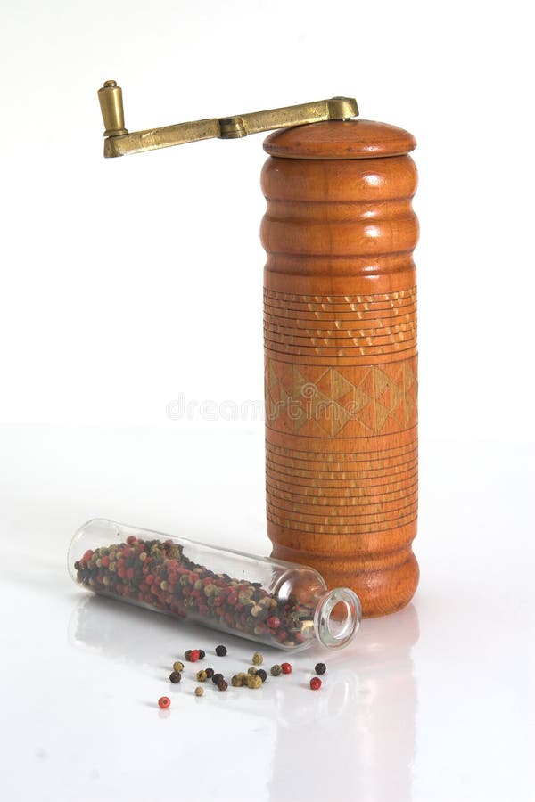Jars Of Pepper And Old Pepper Stock Image - Image of ingredient ...