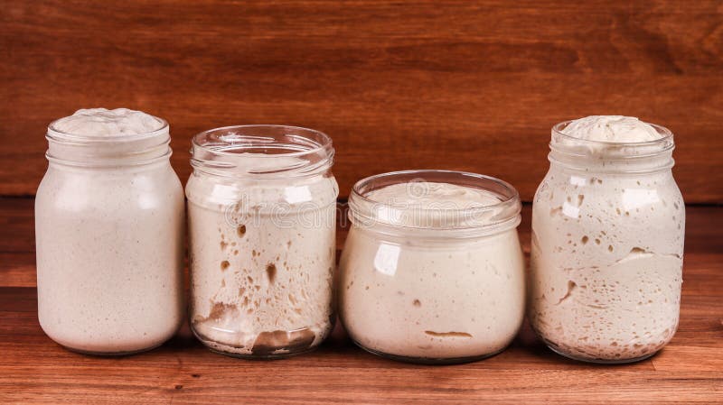 Jars of Poolish, Biga, Sponge, Preferments, Bread Making Tips and ...