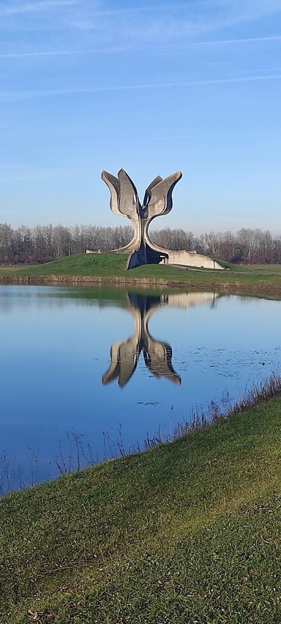 Jasenovac Concentration Camp Editorial Stock Photo - Image of meadow ...
