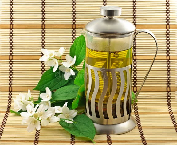 Jasmin tea stock photo. Image of elegant, head, culture - 15078672