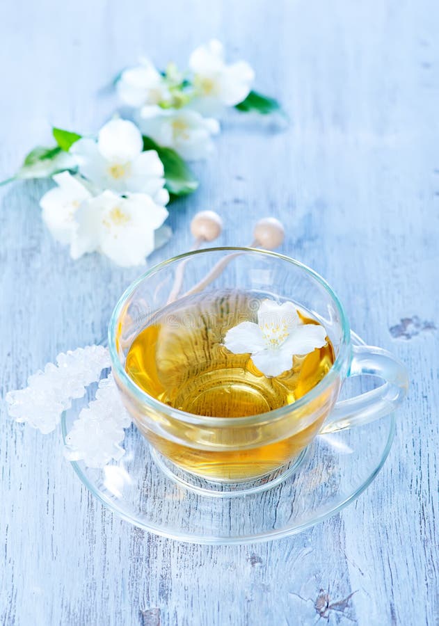 Jasmin tea stock photo. Image of mint, health, leaf, jasmine - 60133966