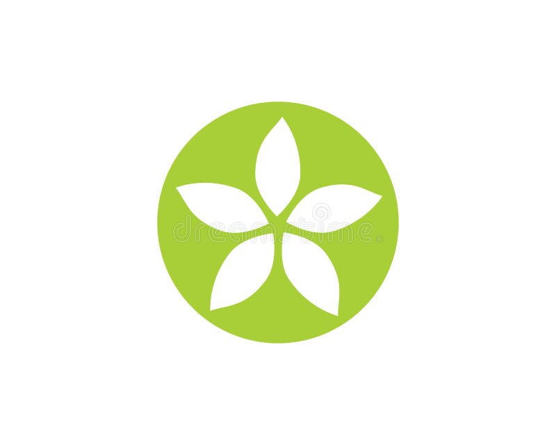 Jasmine Flower Icon Logo Template Stock Vector - Illustration of ...
