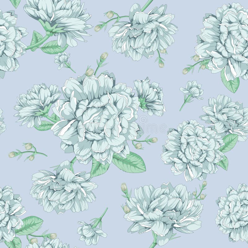 Jasmine flower pattern stock vector. Illustration of sketching - 57456153