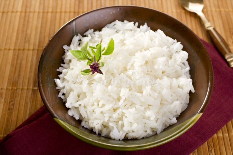 Jasmine Rice stock image. Image of fragrant, plain, food - 25458637