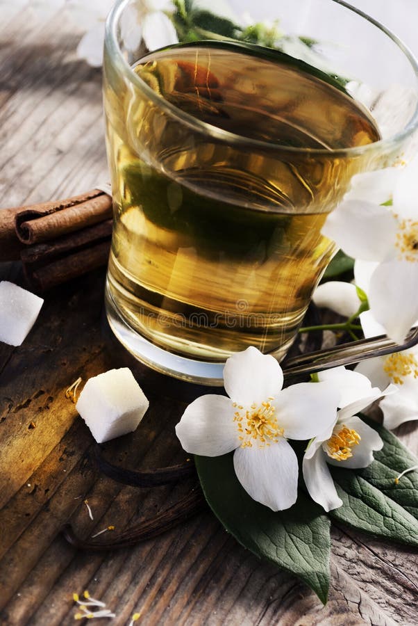 Jasmine Tea stock image. Image of healthy, floral, flower - 36493745