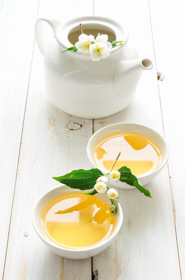 Jasmine tea stock image. Image of closeup, glass, yellow - 14776191