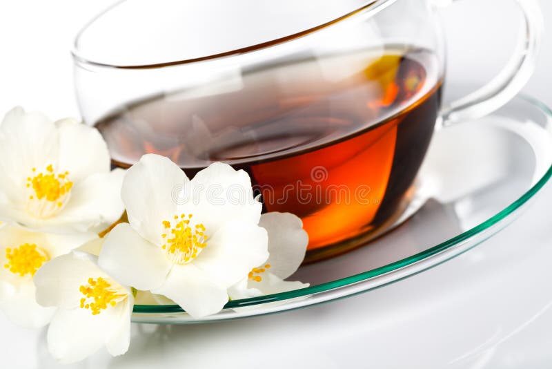 Jasmine Tea stock photo. Image of jasmin, flower, medical - 38956332