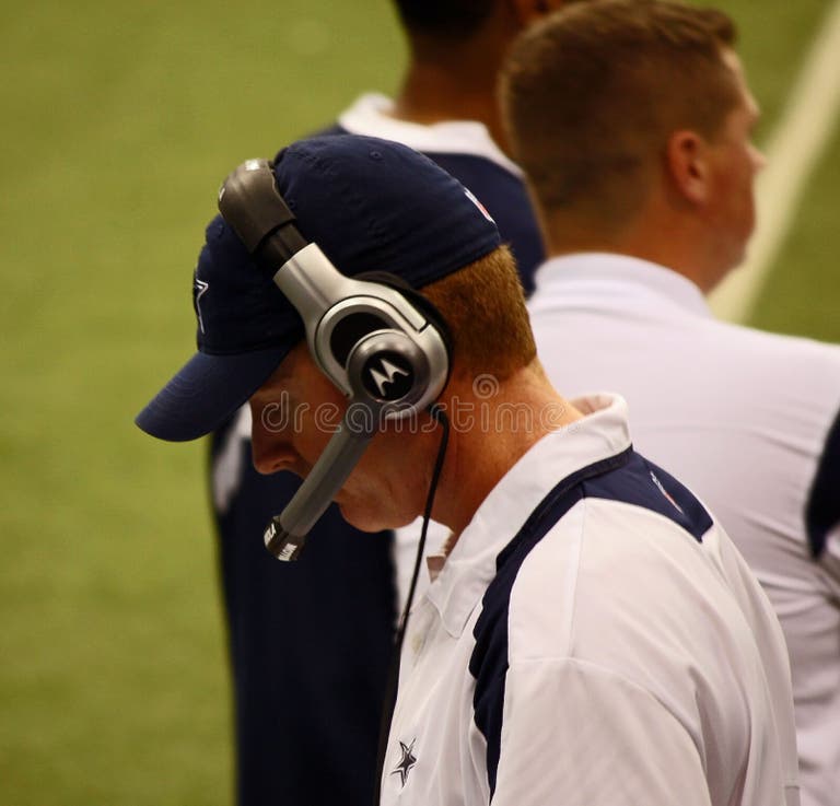 Jason Garrett editorial stock image. Image of sports - 18028634