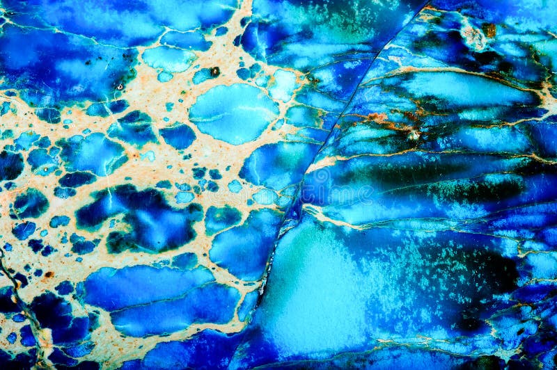 Jaspe azul imperial imagen de archivo. Imagen de mineral - 32784493