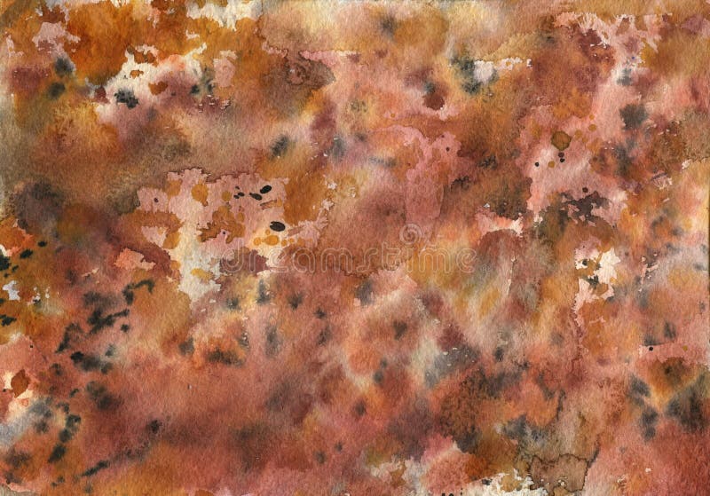 Jaspe De Brown, Textura De Mineral Da Aquarela Imagem de Stock - Imagem ...