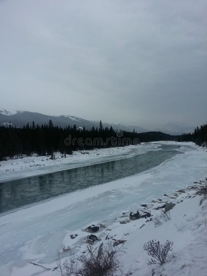 Jasper Alberta stock image. Image of water, river, cloud - 48782695