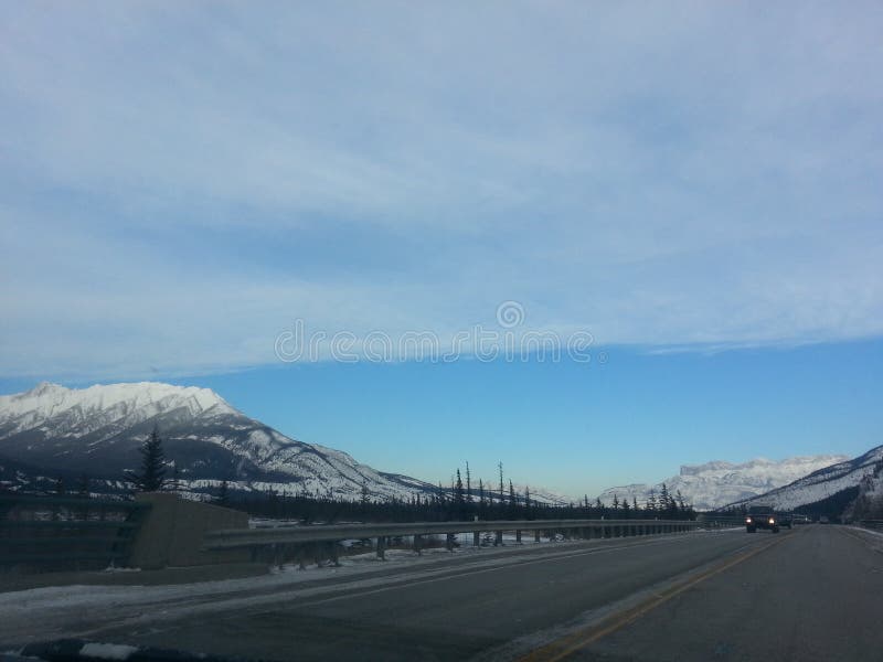 Jasper Alberta stock photo. Image of road, wander, jaspernationalpark ...