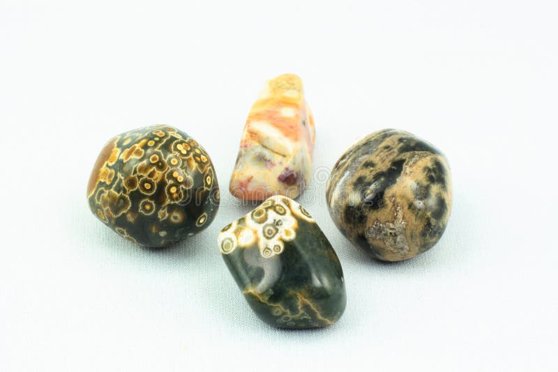 Yellow Jasper Birth Stone. stock photo. Image of facet - 5442312