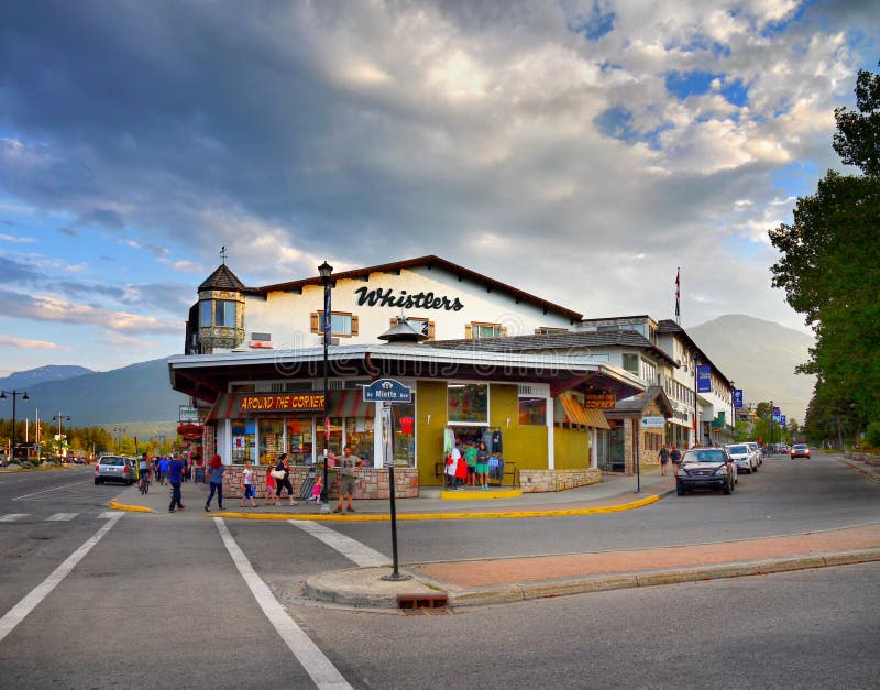 Jasper, Canada editorial stock photo. Image of national - 92887373