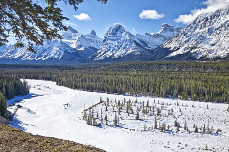 Jasper National Park stock photo. Image of rockies, riverbank - 26539790