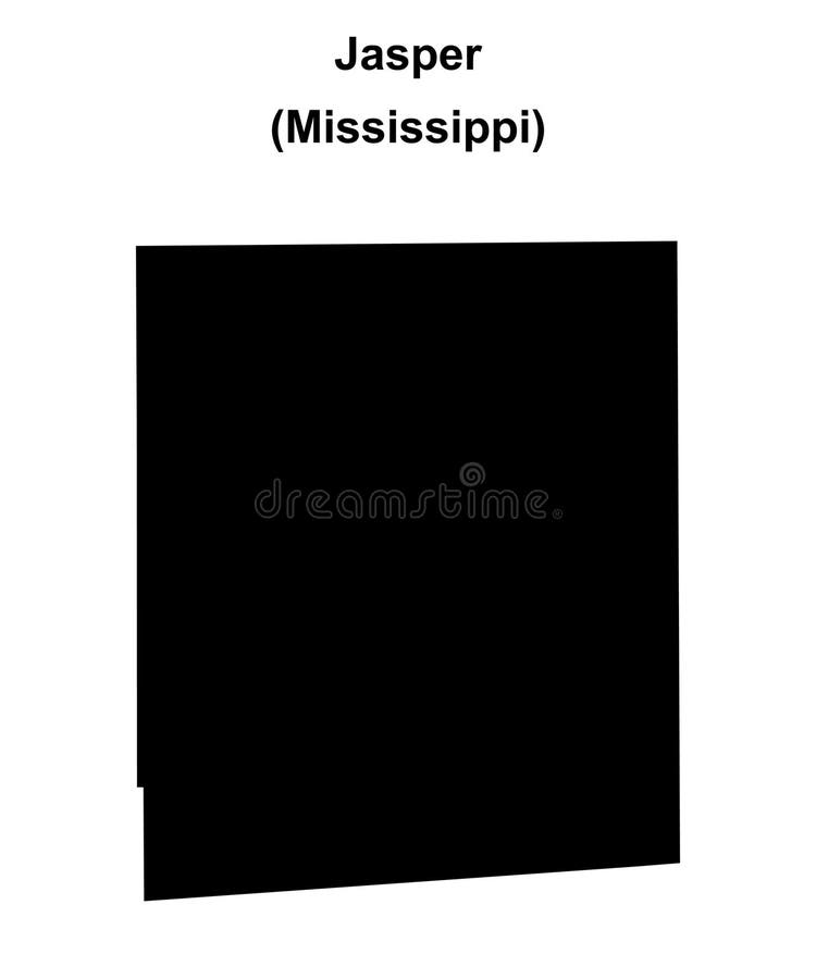 Jasper outline map stock vector. Illustration of territory - 357456908
