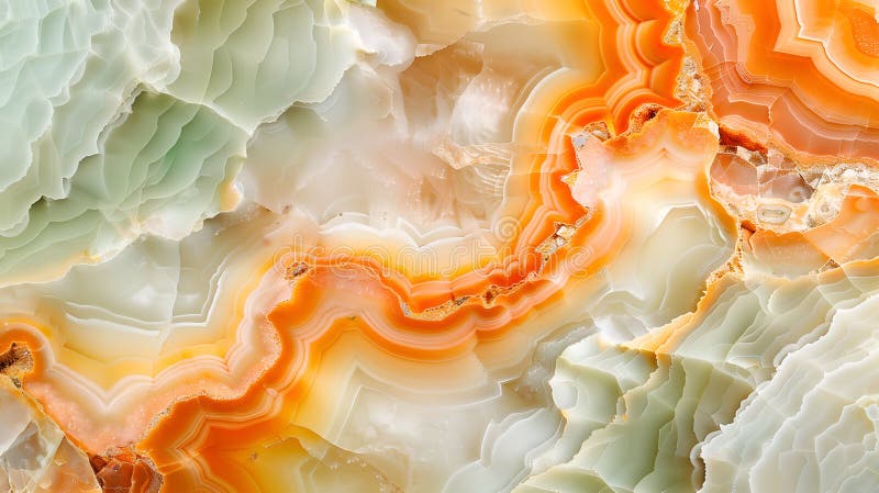 Jasper Stone Texture Background Featuring Orange and Green Hues with ...