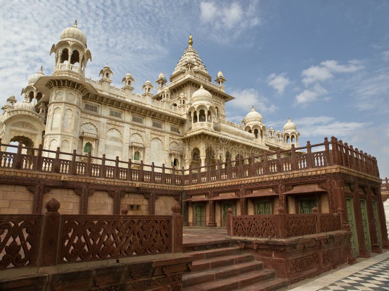 Jaswant Thada stock image. Image of famous, brick, mehrangarh - 26639919