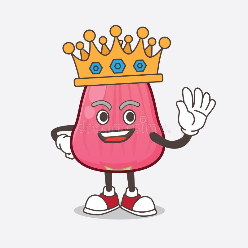Java Apple Cartoon Mascot Character Stylized of King on Cartoon Mascot ...