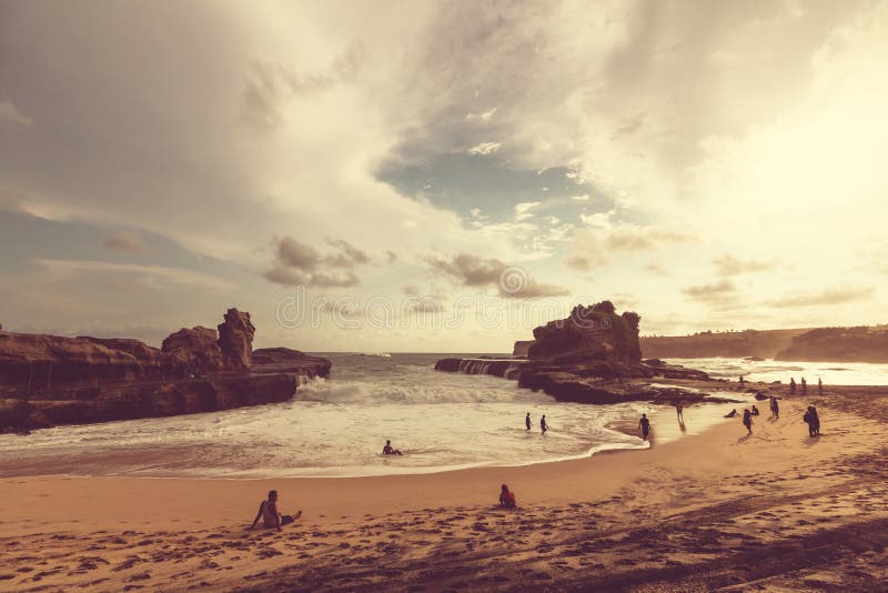 Java beach stock image. Image of coconut, climate, travel - 54175901