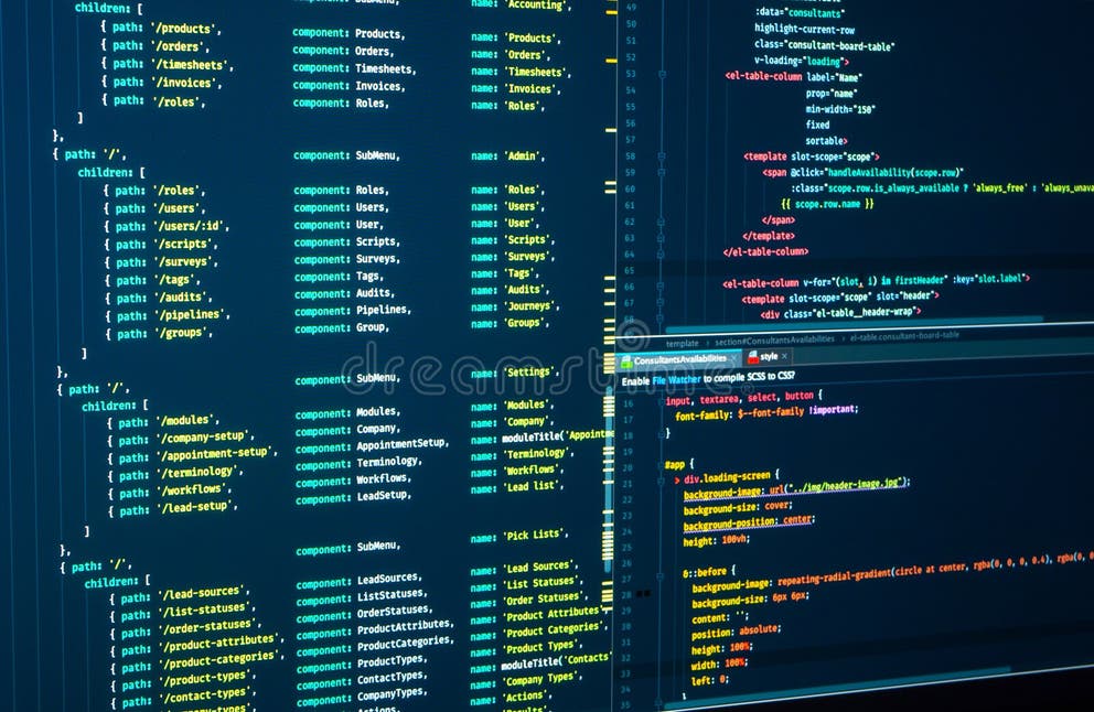 Java Code. Software Programming Code. Abstract Computer Script Code. Programming Code on the ...