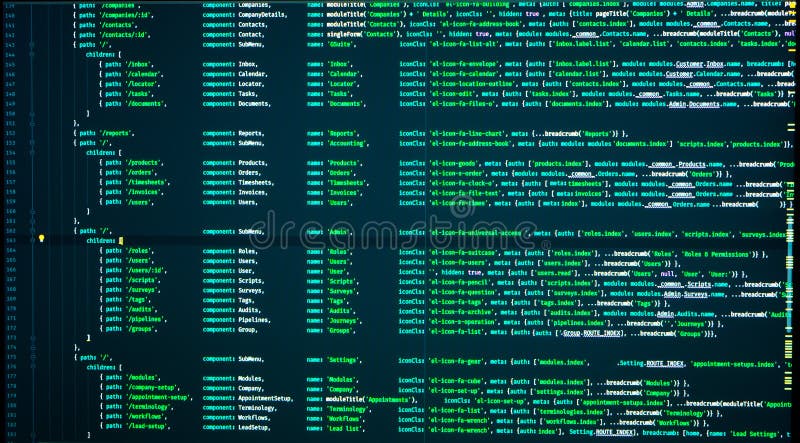Java Code Of Web Page Vue Routes Java Routes Vue Js Routes Stock Image Image Of Display