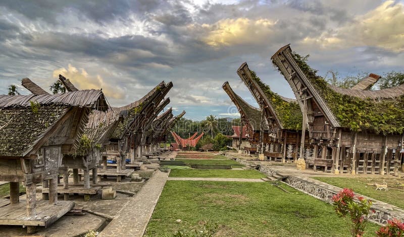 Java, Indonesia, June 13, 2022 - Toraja Homes All Follow the Same Rigid ...