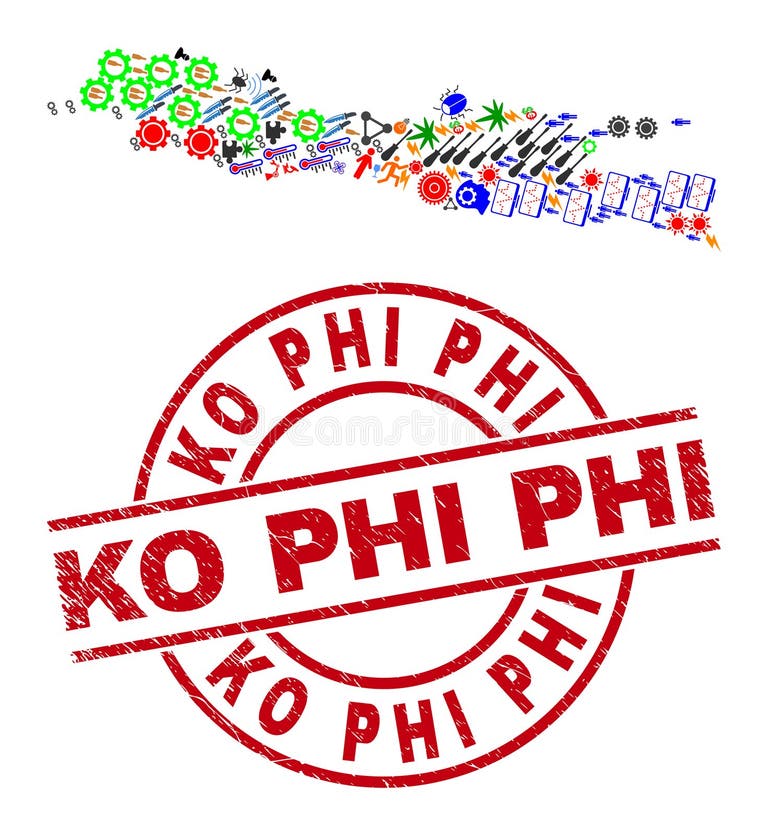 Phi Island Map Stock Illustrations – 346 Phi Island Map Stock ...