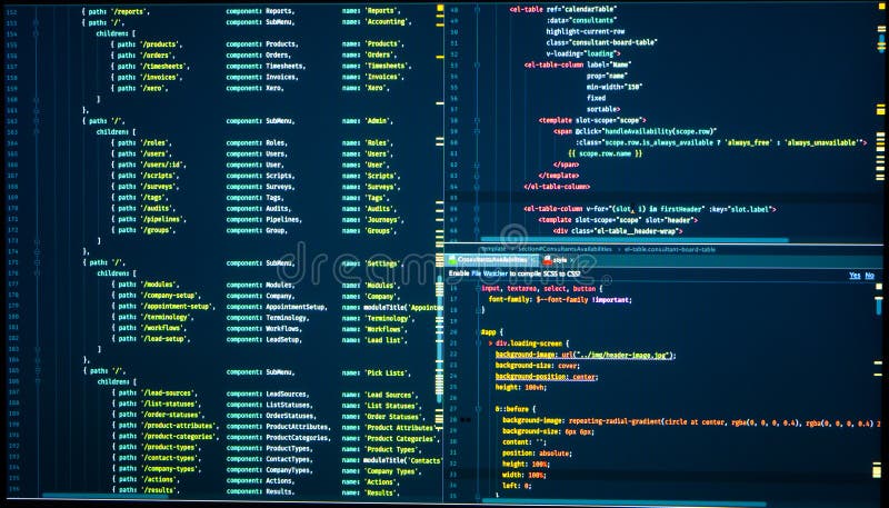 Javascript Lines Of Code For Website Application Script Language For Software Development