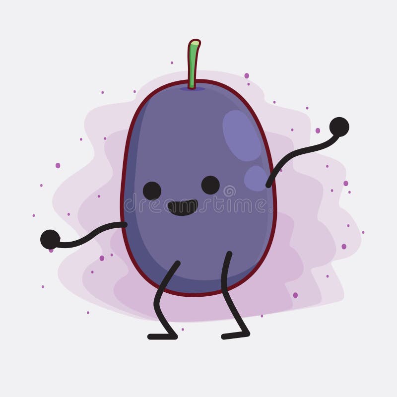 Java Plum Fruit Stock Illustrations – 376 Java Plum Fruit Stock ...