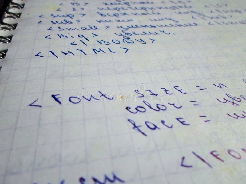 Java Program In Notepad And Black Pen Creation Of Computer Programs