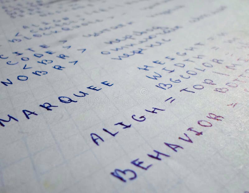 Java Program In Notepad And Black Pen Creation Of Computer Programs