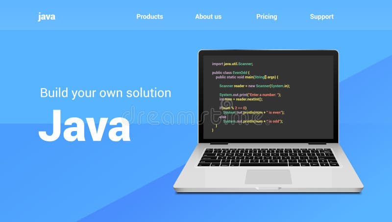 Java Programming Hero Flat Design. Advanced Java Programming Conceptual ... Java Programming Hero Flat Design. Advanced Java Programming Conceptual ...