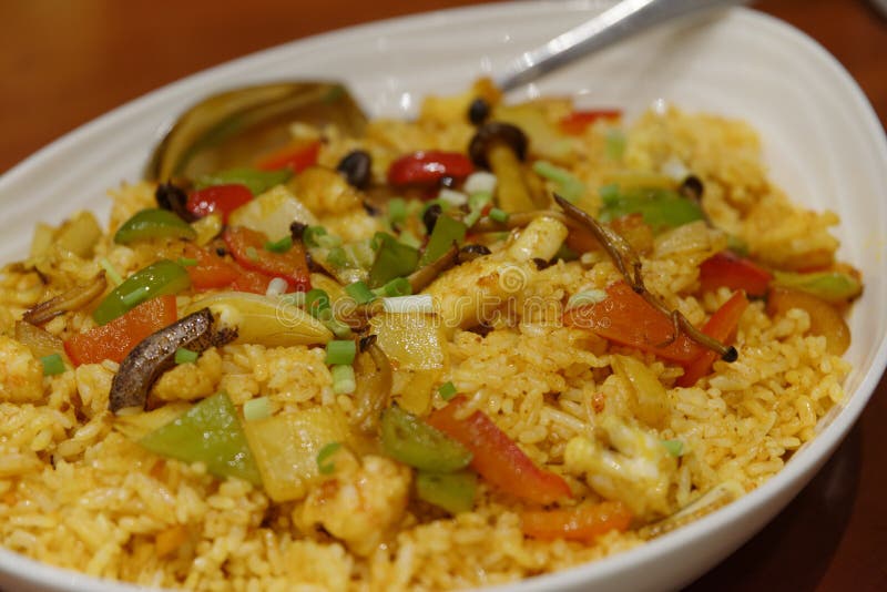 Java seafood fried rice stock image. Image of meal, malaysian - 98124905