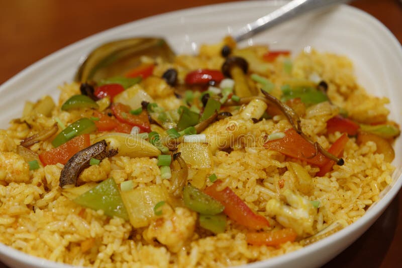 Java seafood fried rice stock photo. Image of meat, fresh - 98125128