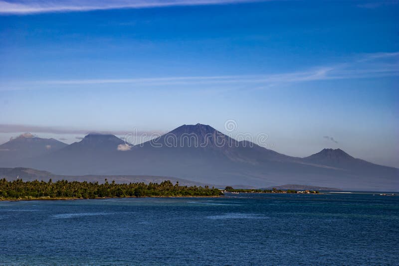 Java Volcano Alley from Bali Stock Image - Image of holidays, volcano ...