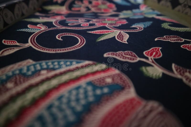 Javanese batik pattern stock image. Image of color, flowered - 20826675