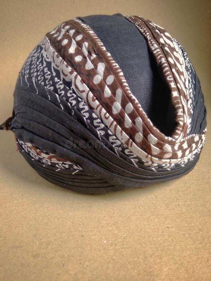 Javanese hat stock photo. Image of shoe, blangkon, brown - 210801970