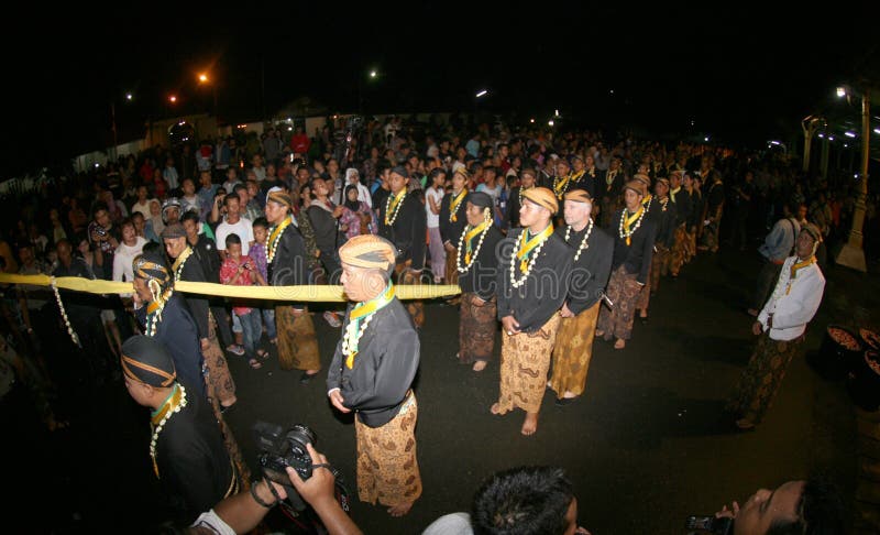 Javanese new year editorial photography. Image of java - 46626597