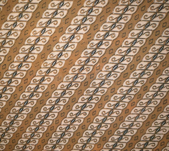 Javanese traditional batik stock photo. Image of brick - 270276290