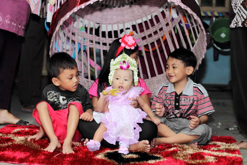 Javanese Traditional Celebration Editorial Photo - Image of young, girl ...
