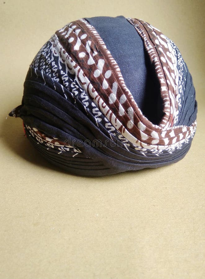 Blangkon, Javanese Indonesian Tradisional Hat Stock Photo - Image of ...