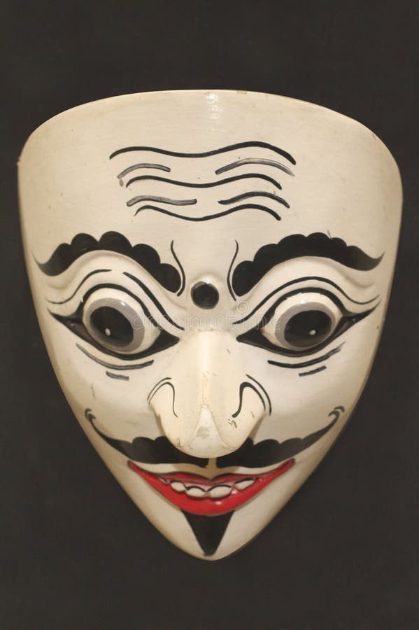 Javanese Traditional Puppet Mask. Editorial Stock Photo - Image of ...